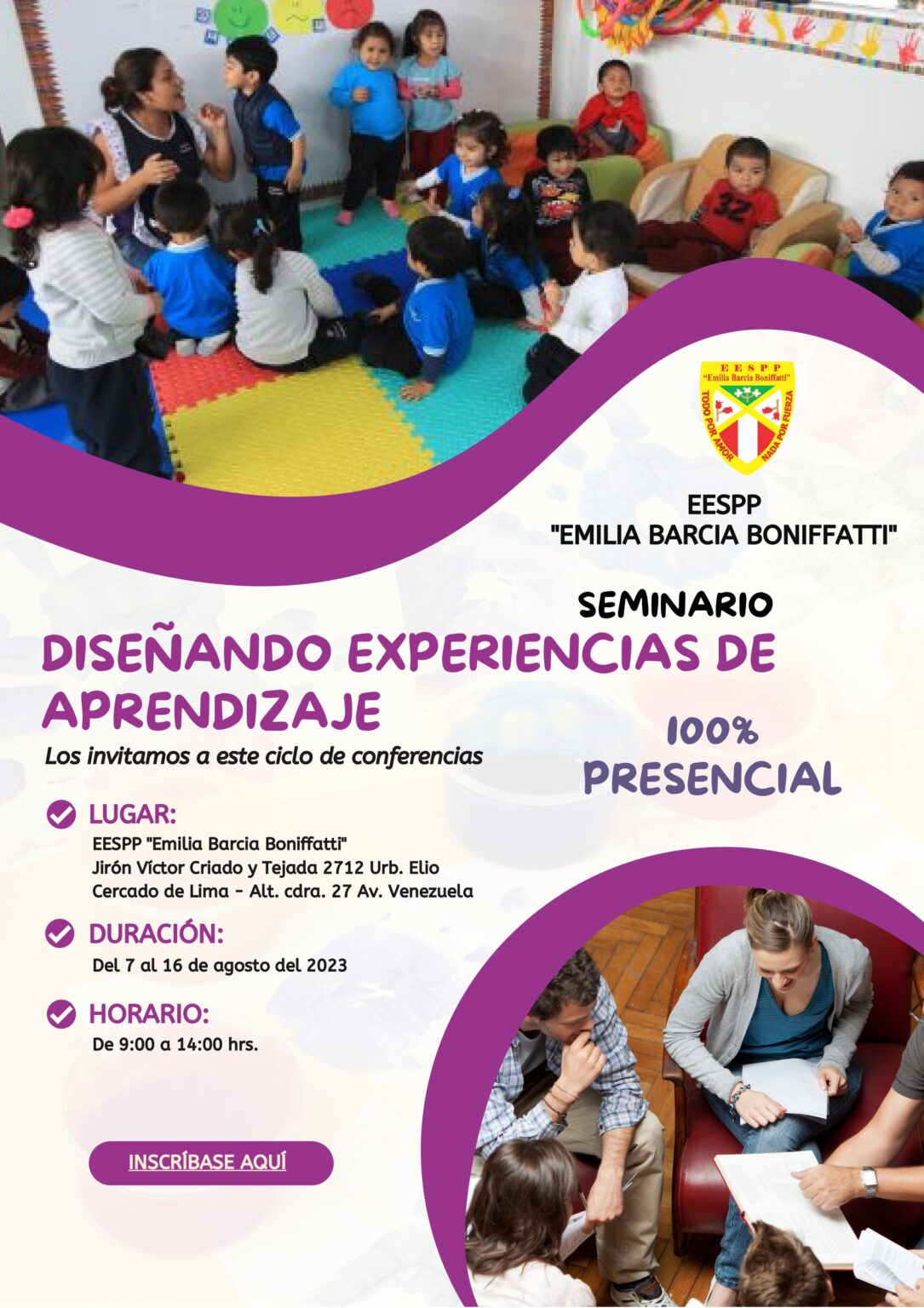 SEMINARIO – Diseño Experiencias de Aprendizaje